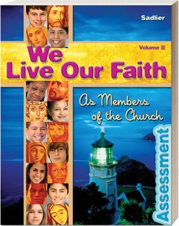 Shop | We Live Our Faith, Volume 2 | Assessment Book of Reproducible ...