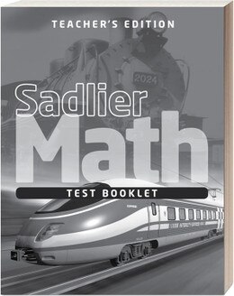 Shop | Sadlier Math | Test Booklet Teacher's Edition | Grade 1