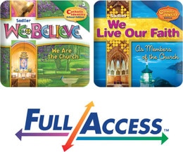 Shop | Full Access for We Believe and We Live Our Faith | Gr. 3–8 & Gr. 3-6